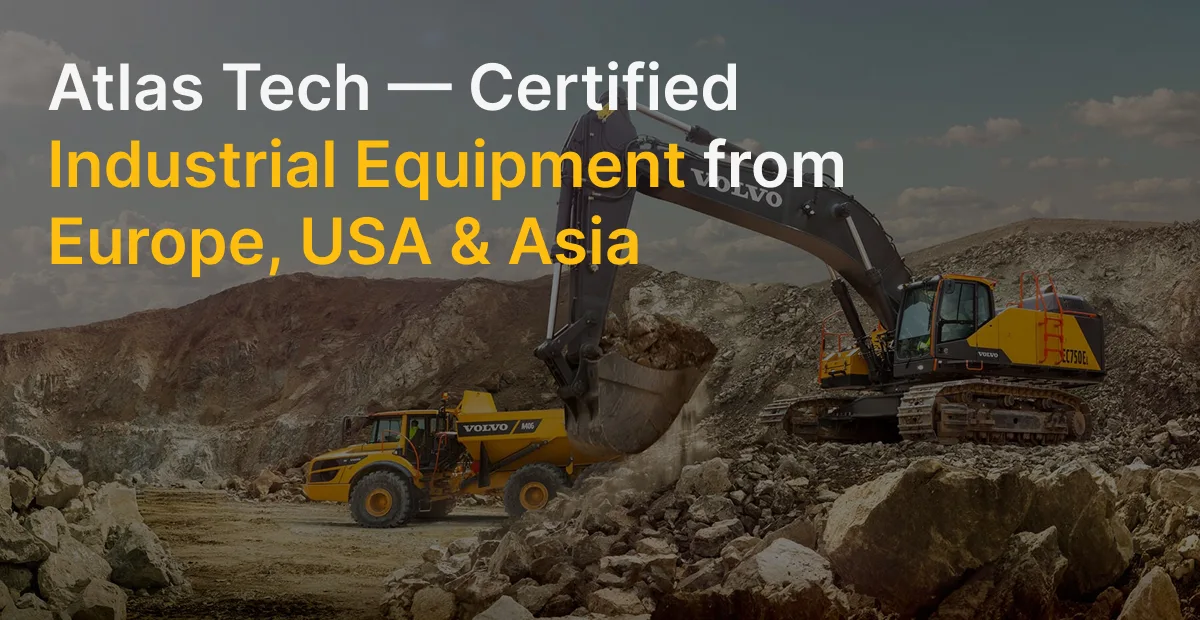 Atlas Tech — Industrial Equipment Supply from Europe, USA & Asia